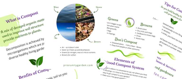 Free PDF - Compost Tips - Prior Unity Garden